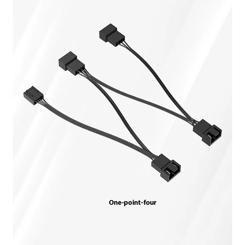 Разветвитель кабеля вентилятора PWM 1-4, 4Pin1-1to4