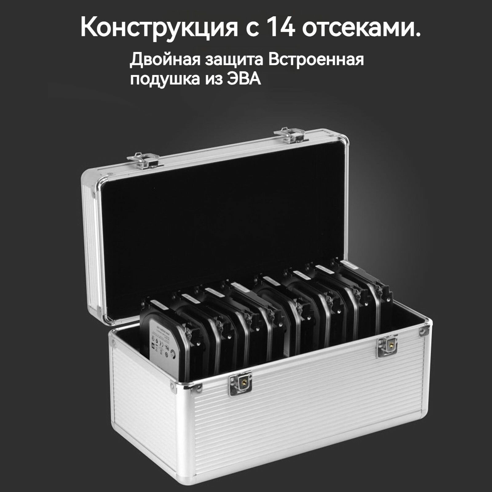 Надежный кейс для хранения жесткого диска