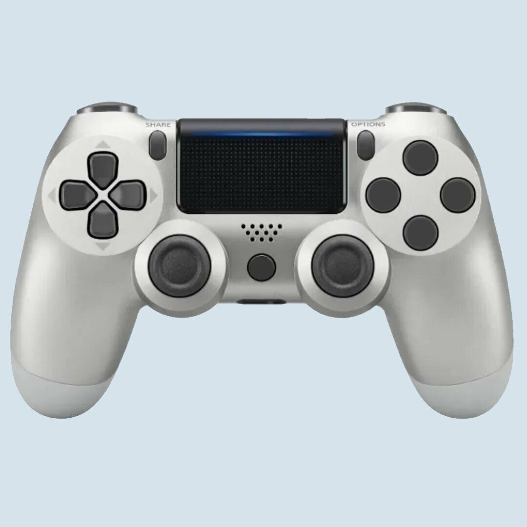 Беспроводной Геймпад Dualshock 4 Серый (grey), с виброотдачей