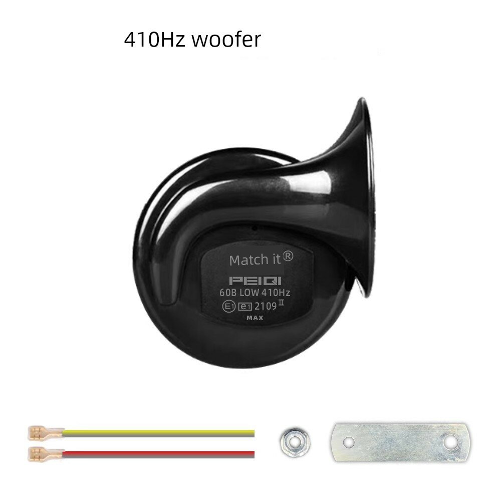 12V улитка низкий тон двойной гудок для мотоциклов водонепроницаемый универсальный