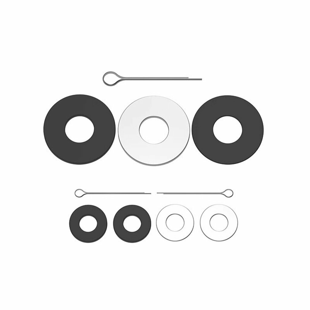 Мотоциклетные Буферные Прокладки Из Нержавеющей Стали, Резина, Шумоподавляющая Виброгасящая Прокладка, Простая Установка, Универсальная