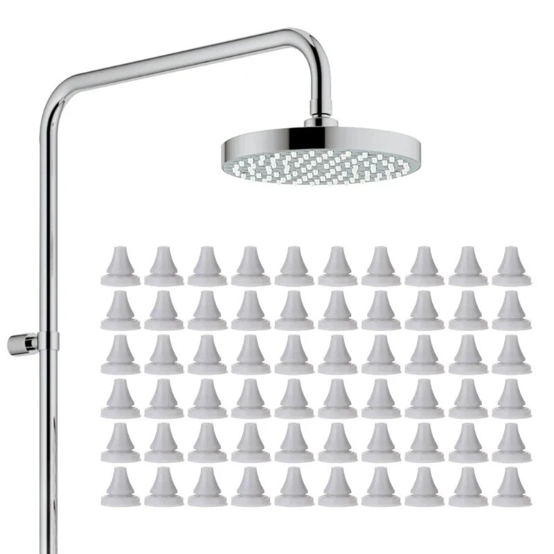 50 шт. Головка душа Силиконовые форсунки замена силиконовых спреем для воды M89B