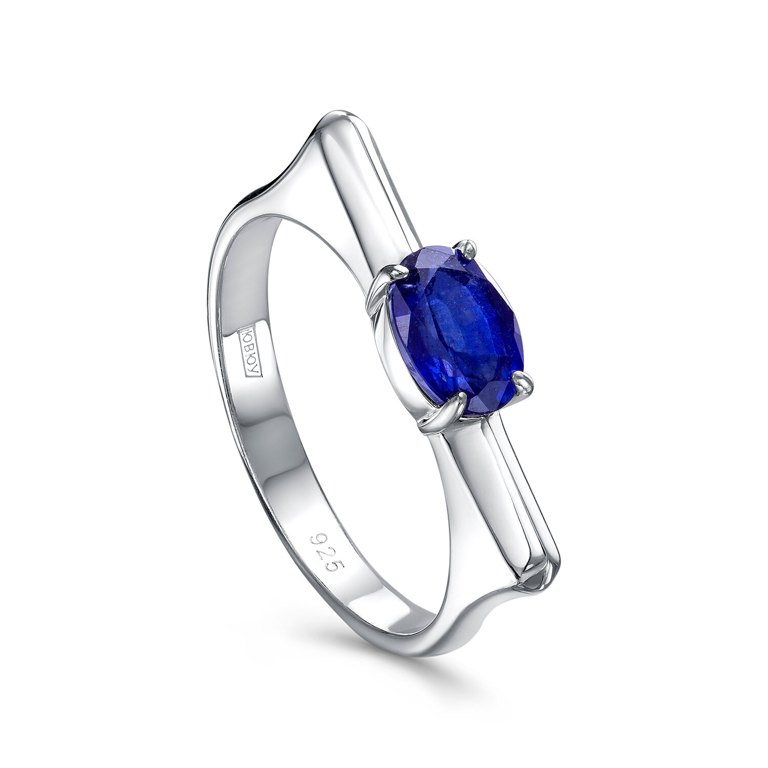 Кольцо, серебро, 925 проба