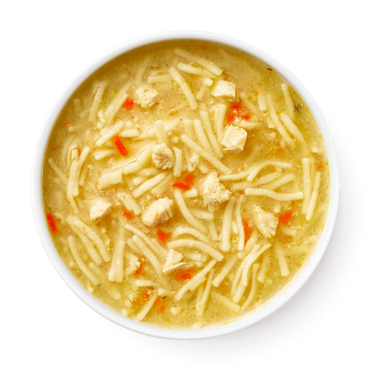 Суп "Лёгкий", с отварным куриным мясом, с лапшой, большая порция, 1000 г