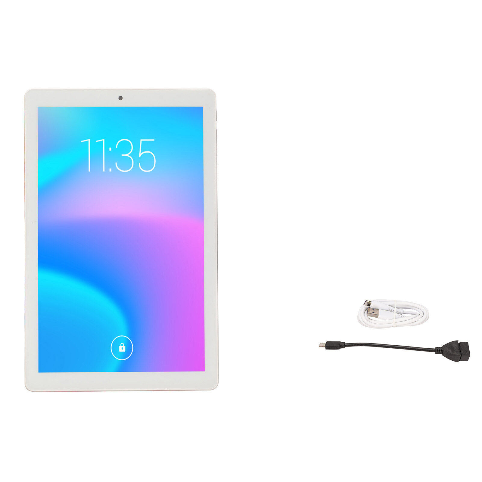 10.1in планшет для Android 11.0 2,4G 5G Wi -Fi Двойной полосы 6 ГБ ОЗУ 128 ГБ ПЗУ 1960x1080 IPS Вызов планшет 100–240 В красный ев.