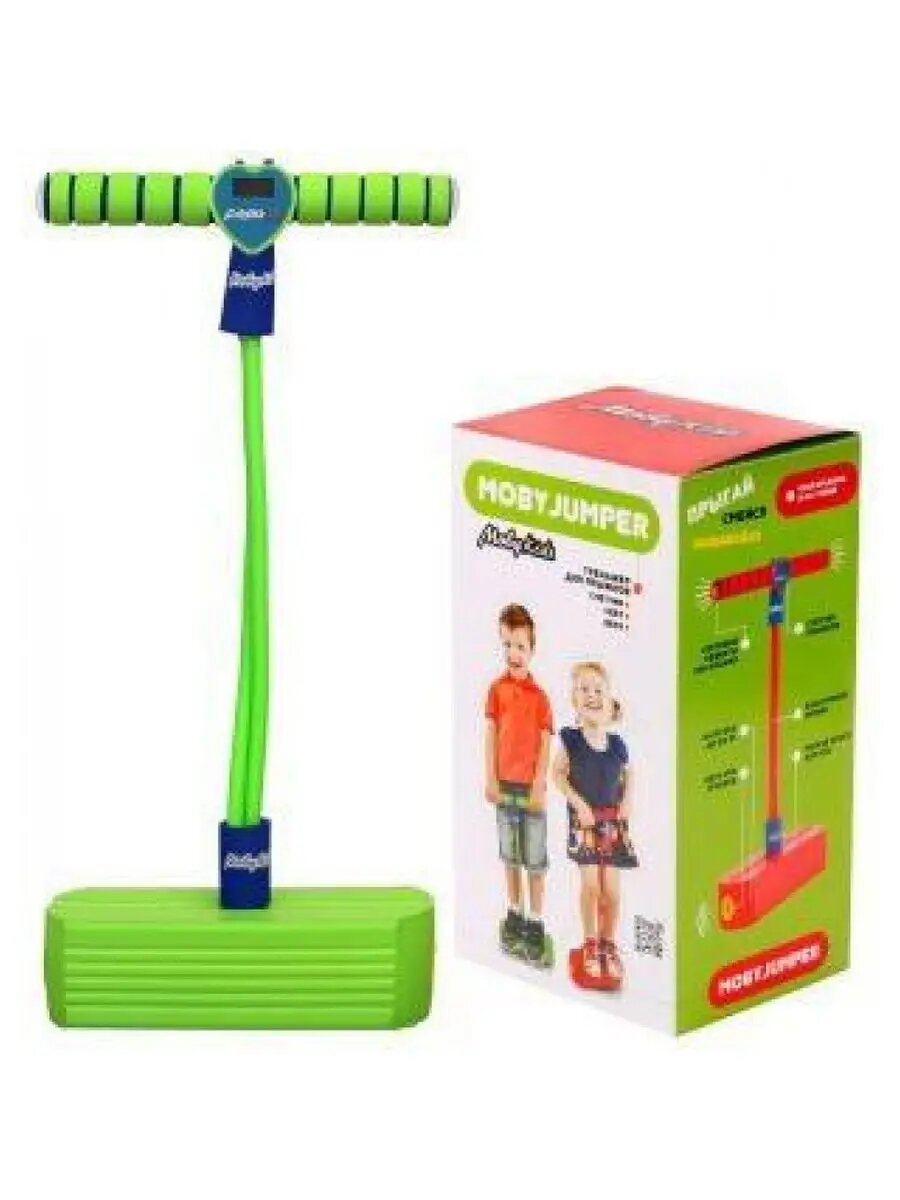 MobyJumper. Тренажер для прыжков со счетчиком, светом и зву