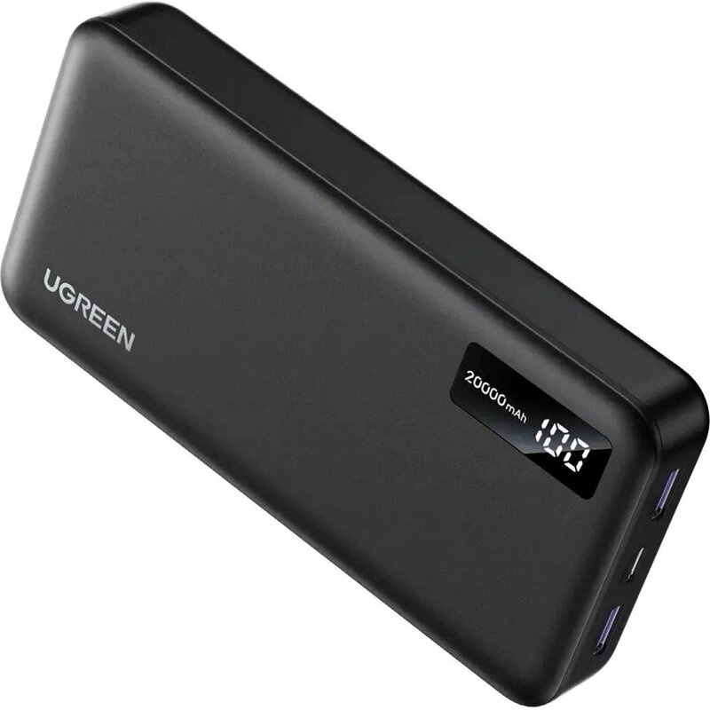 Внешний аккумулятор (power bank) Ugreen PB312 20000 мАч 22.5W серый (25683_)