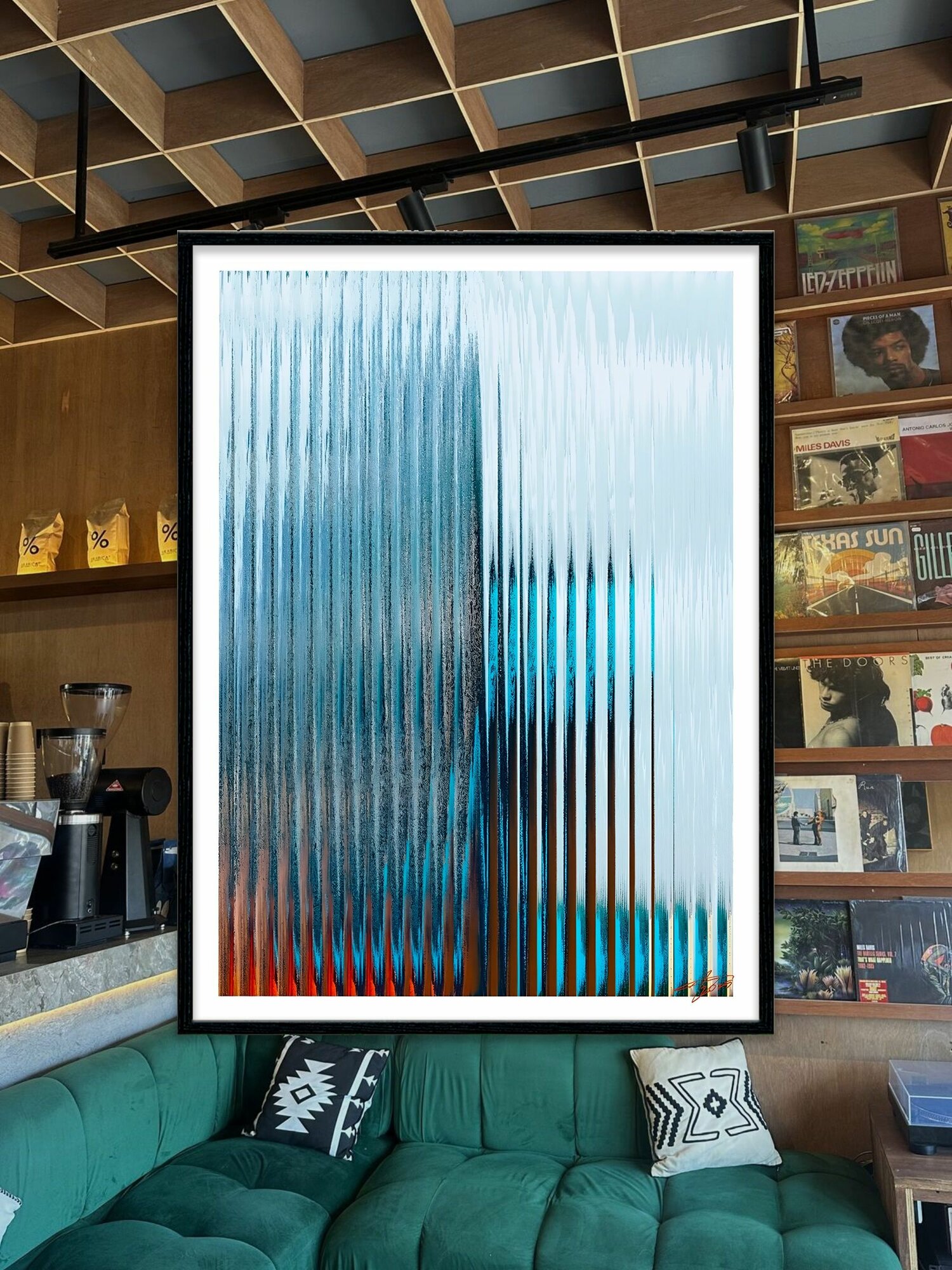 Интерьерный постер "Glitch 24.1028" в стиле pinterest, 30x40 см