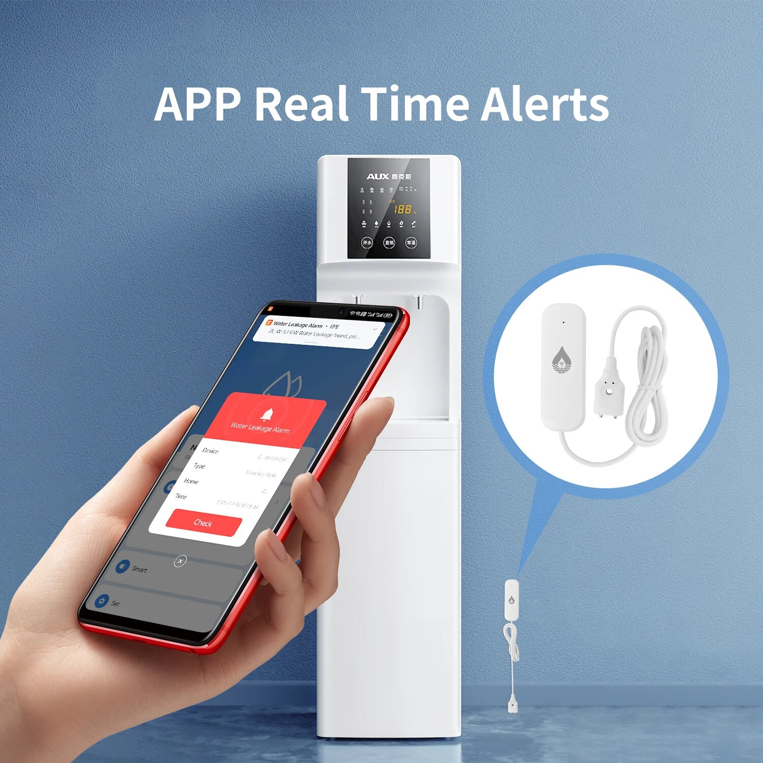 Датчик утечки воды Zigbee 4 шт. — фото 1