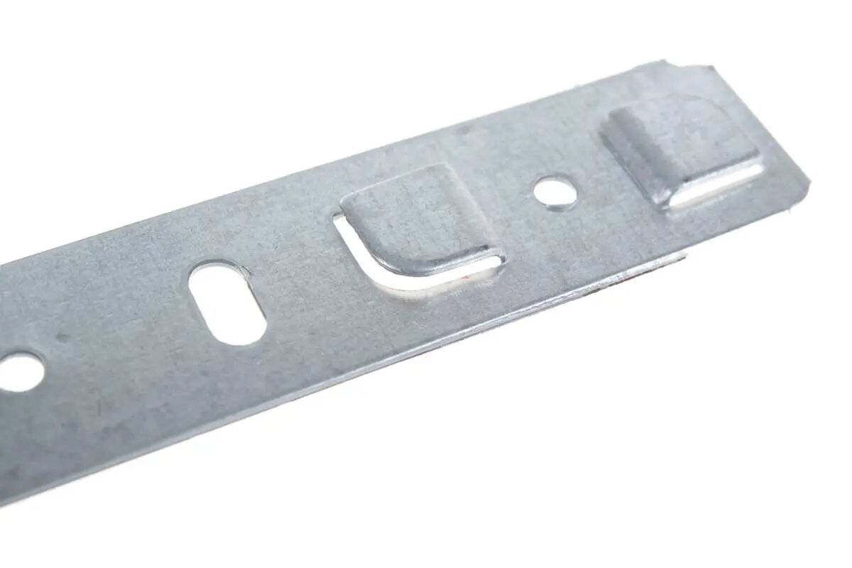 Набор Пластина оконная ЗУБР ПО, 190х25х1.2 мм для профиля KBE, VEKA, 70 мм {31046-190-70_z01} (10 шт)