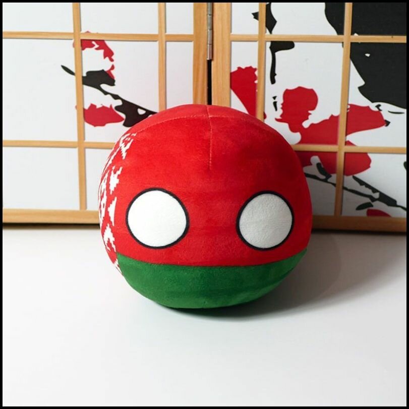 Countryball Polandball Плюшевая игрушка с рисунком флага Подушка 20 см и 8 см Детский подарок