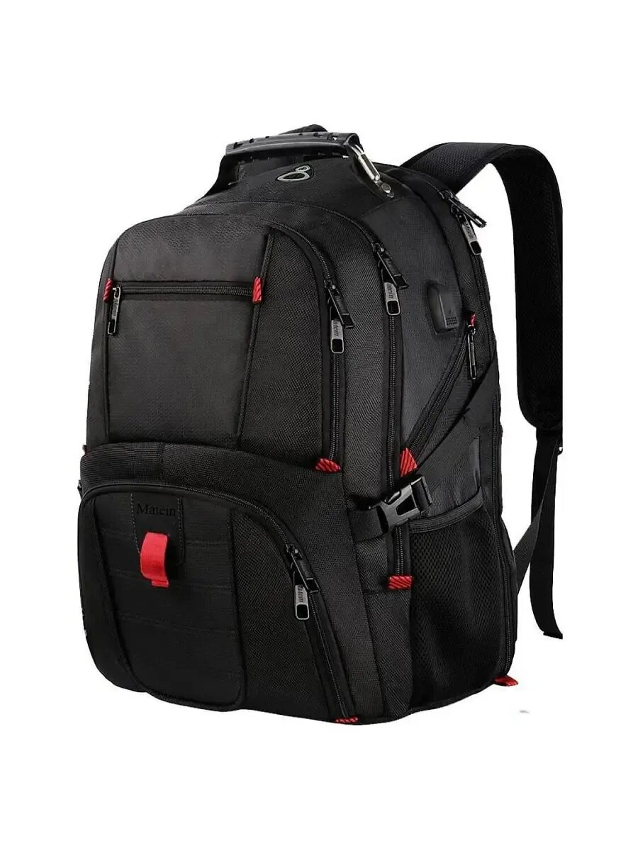 Рюкзак для путешествий TSA Travel, 17,3", черный