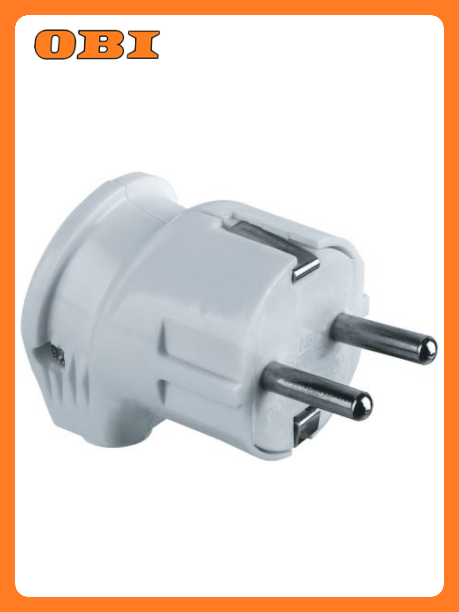 Вилка угловая NAVIGATOR 16А с/з IP20 белая