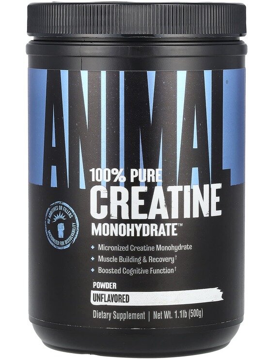 Креатин моногидрат UNIVERSAL NUTRITION Animal Creatine Powder 500 г