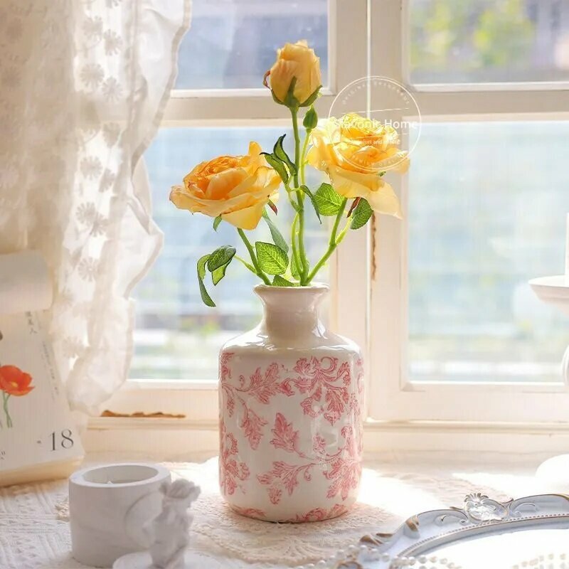 Slavonic Home Ваза "Винтажная ваза", 17 см , Керамика, 1 шт