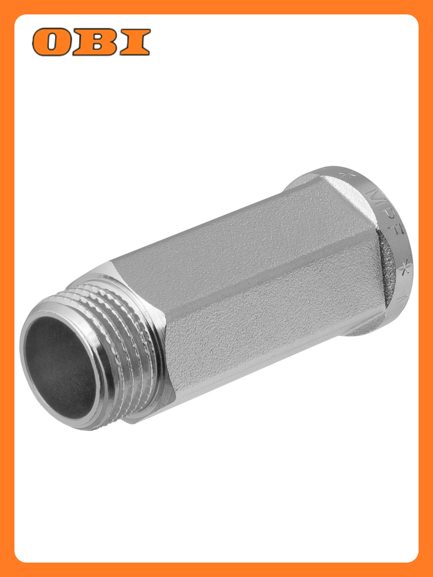 Удлинитель шестигранный 1/2" х 50 мм (никель) MPF