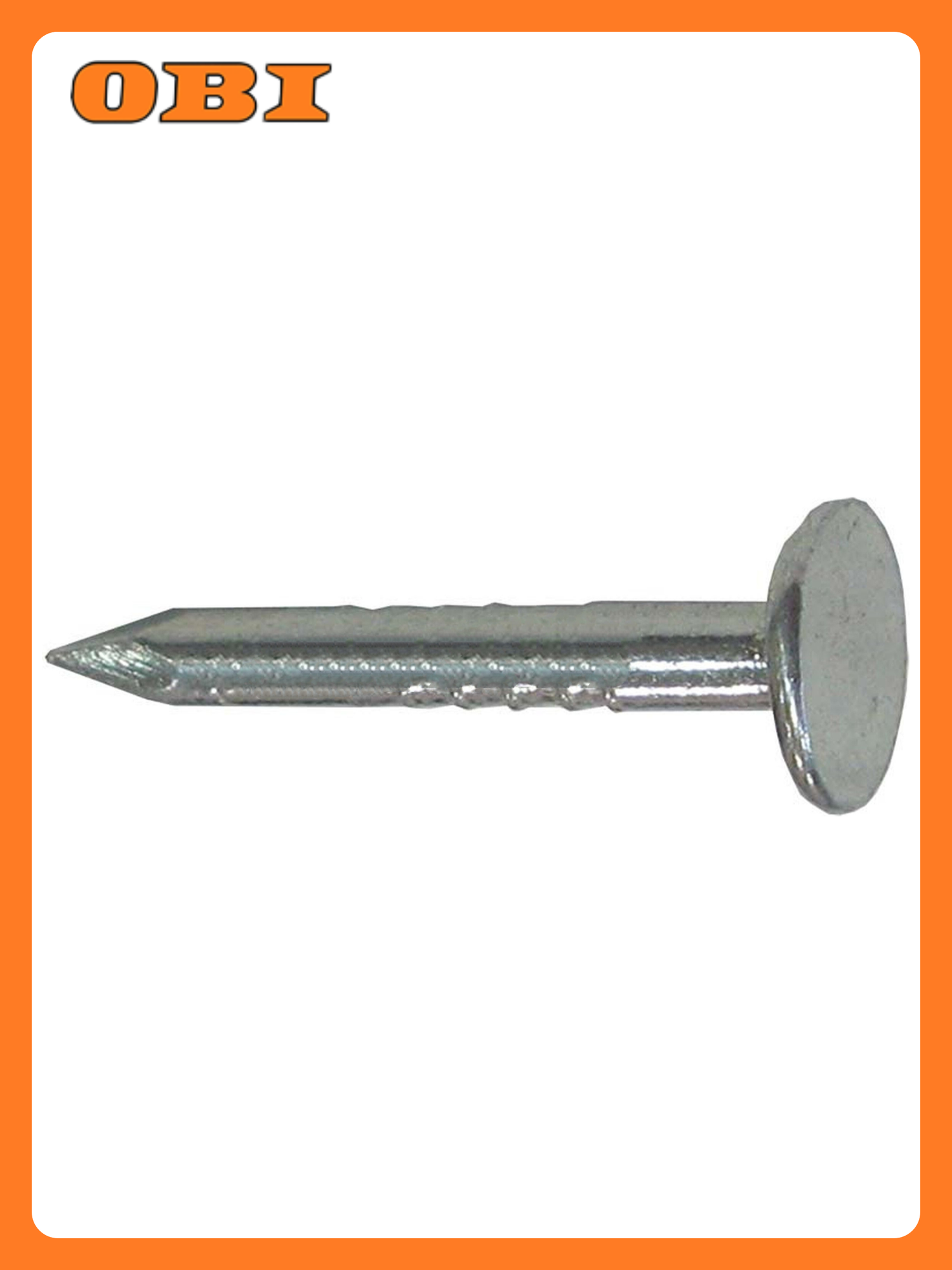 Гвозди толевые Tech-KREP Стройбат, оцинкованные, плоские, 2,8x25 мм, 0,2 кг