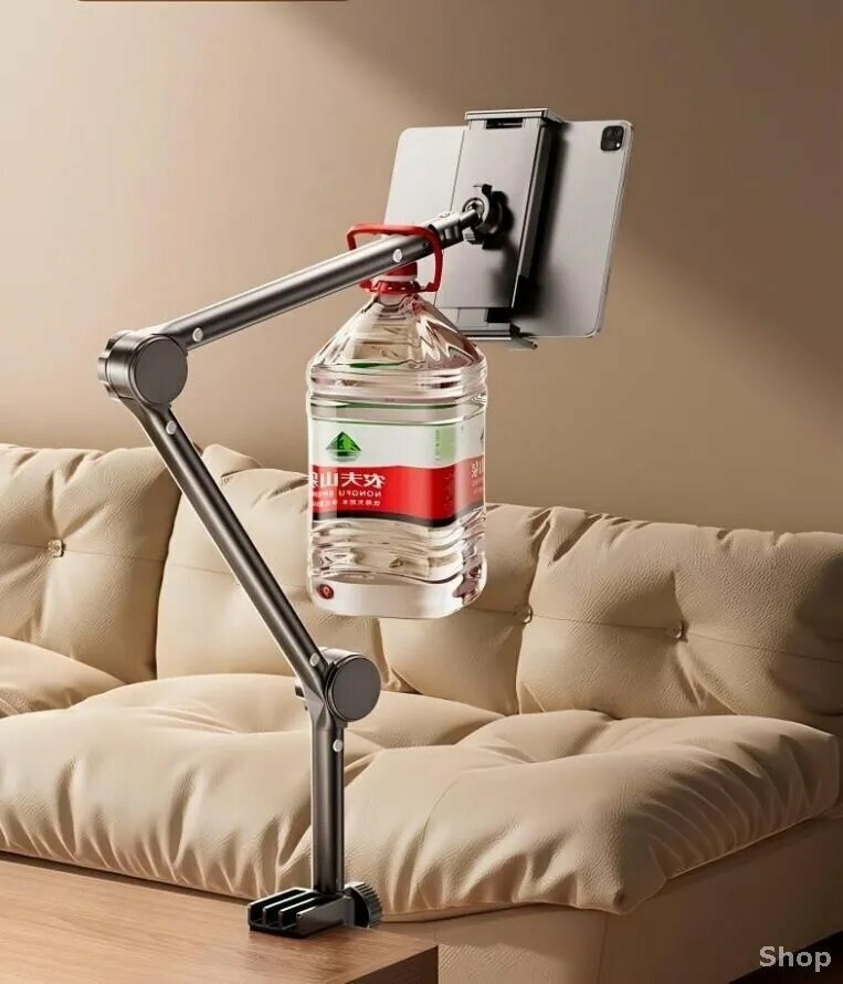 Эксклюзивная металлическая струбцина для регулируемого крепления iPad, гибкая настольная подставка