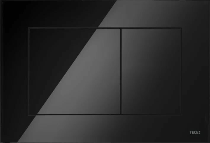 Кнопка смыва для унитаза TECE Now 9 240 403 пластик, цвет глянцевый черный
