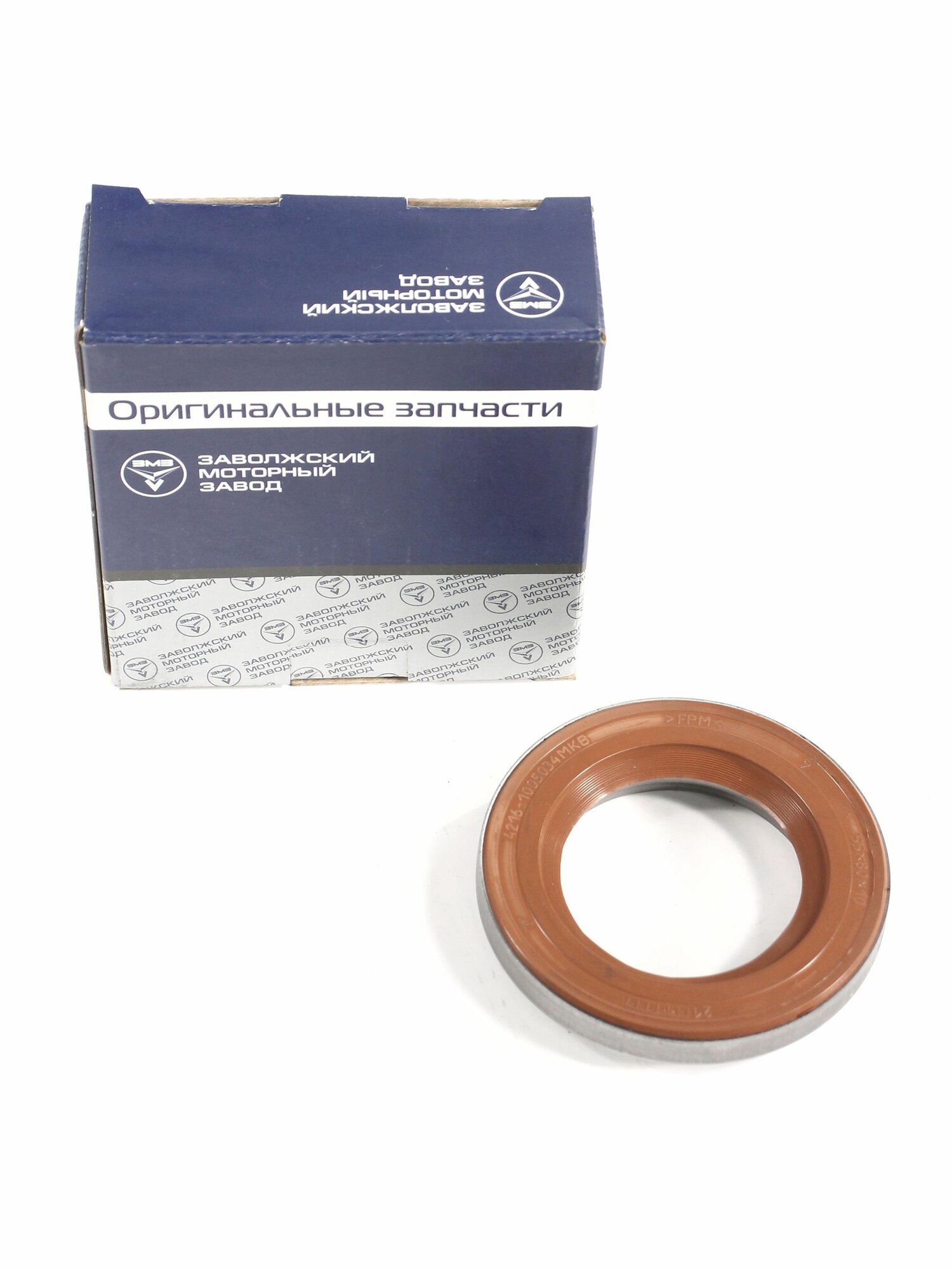 Сальник коленвала ГАЗ-53 дв. 402, ПАЗ в обойме 55*80*10 ЗМЗ