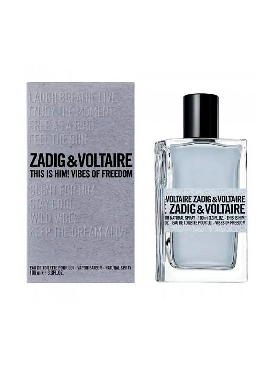 Туалетная вода Zadig et Voltaire This is Him! Vibes of Freedom 100 мл.