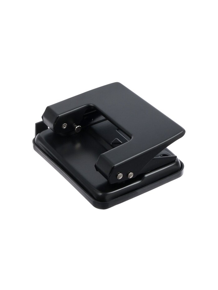 Дырокол 20л метал черный, с линейкой 10924134