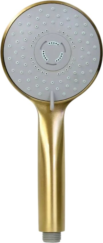 Душевая лейка Migliore Grazia 32309 3 режима, лейка для душа, бронзовая, глянцевая, круглая