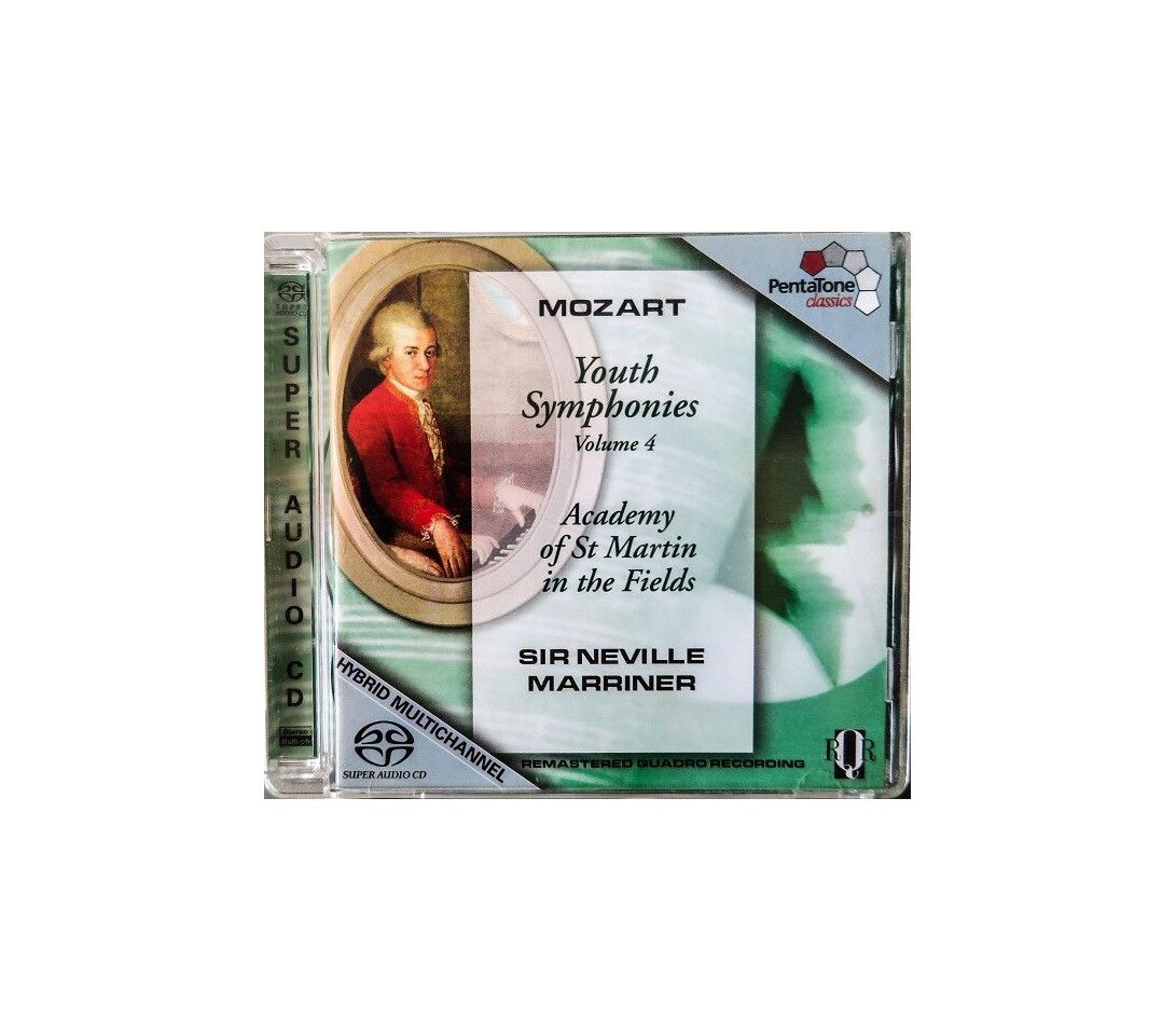 Диск MOZART - Sym.6, 48, 50, 51, 52, 55. / Sir Neville Marriner (1 CD)
