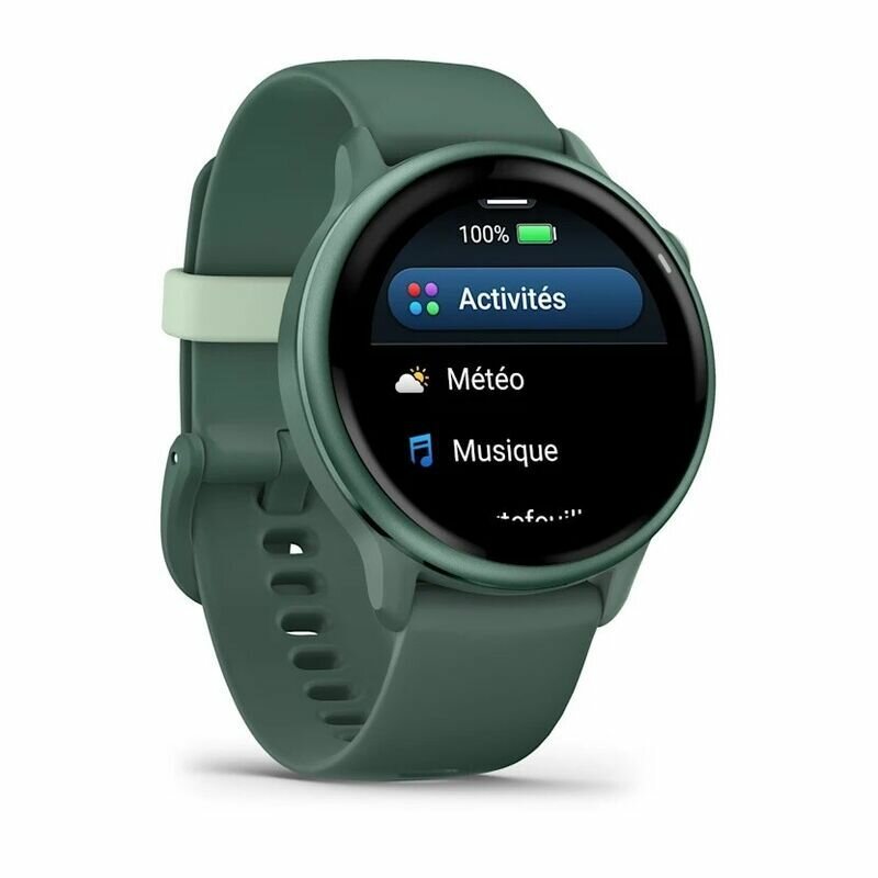 Часы Garmin Vivoactive 6 metallic jasper green with jasper green band (010-02985-42)