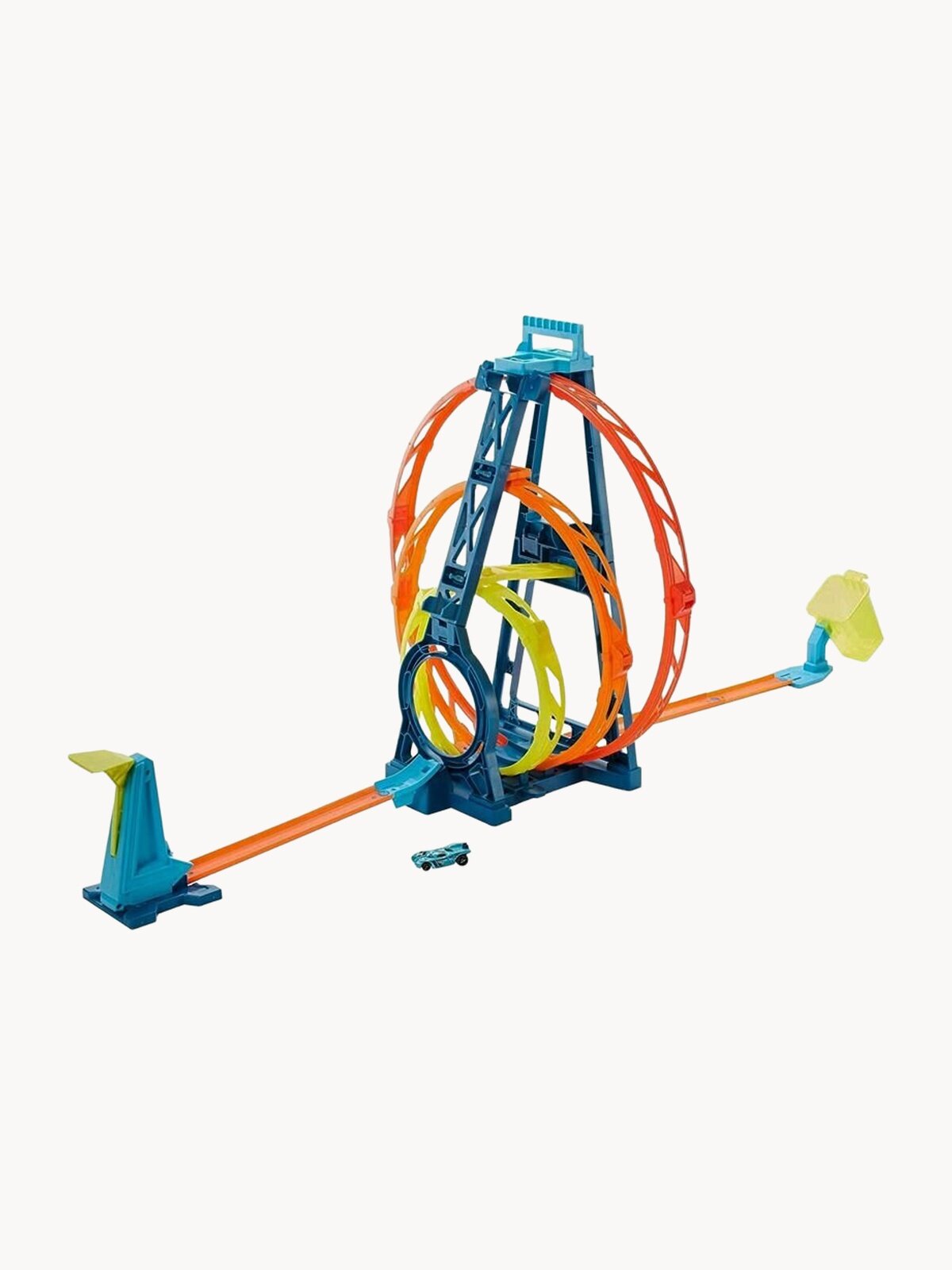 Игрушечный трек Mattel TRACK BUILDER UNLIMITED TRIPLE LOOP KIT GLC96
