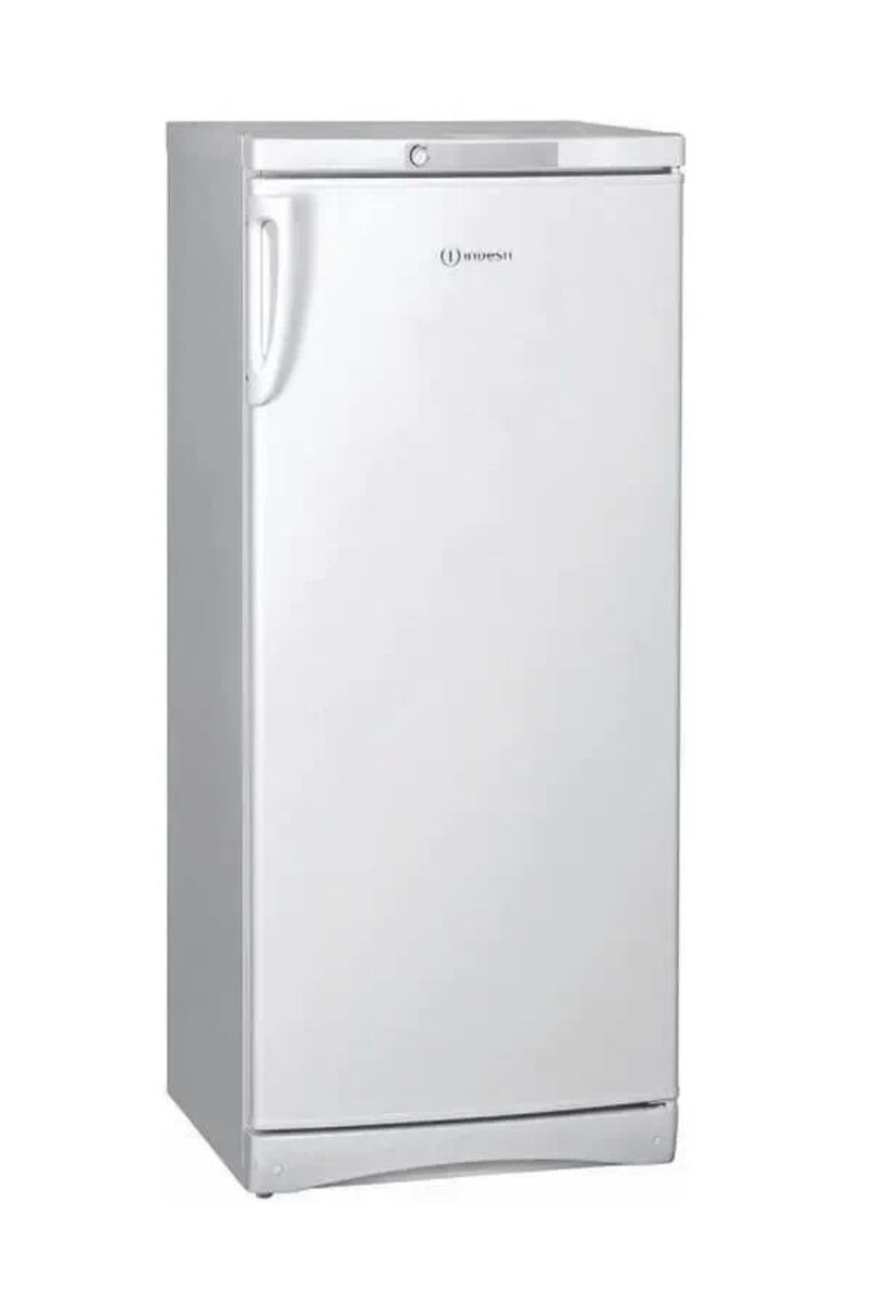 Однокамерный холодильник Indesit ITD 125 A, белого цвета, с ручным размораживанием