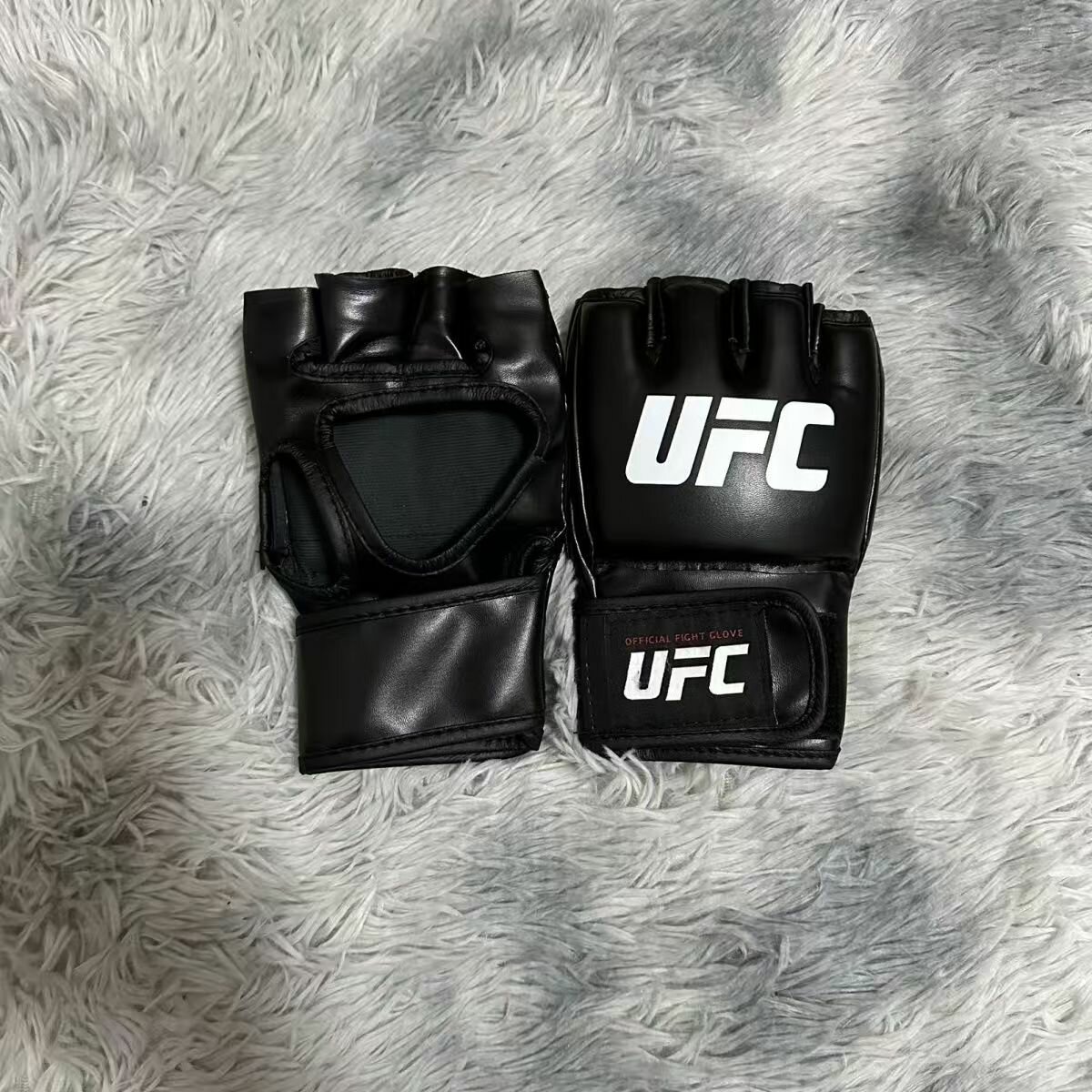 Боксерские перчатки UFC на полпальца, перчатки для смешанных единоборств MMA