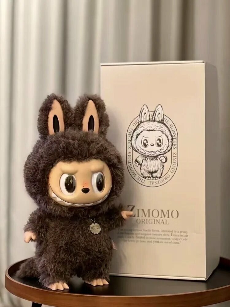 Игрушка Labubu Zimomo "The Monsters" The Angels/Boss, коллекционная, 38 см