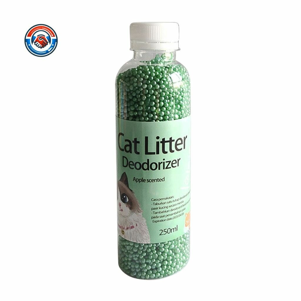 Фильтр для кошачьего туалета, шарики-дезодораторы с активированным углем, устраняют запах лотка, подходит для кошек и собак, объем 250 мл, аромат лимона, лаванды, яблока, жасмина и розы