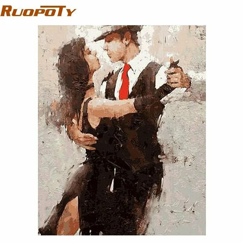 RUOPOTY Страстный Танго Картина по номерам