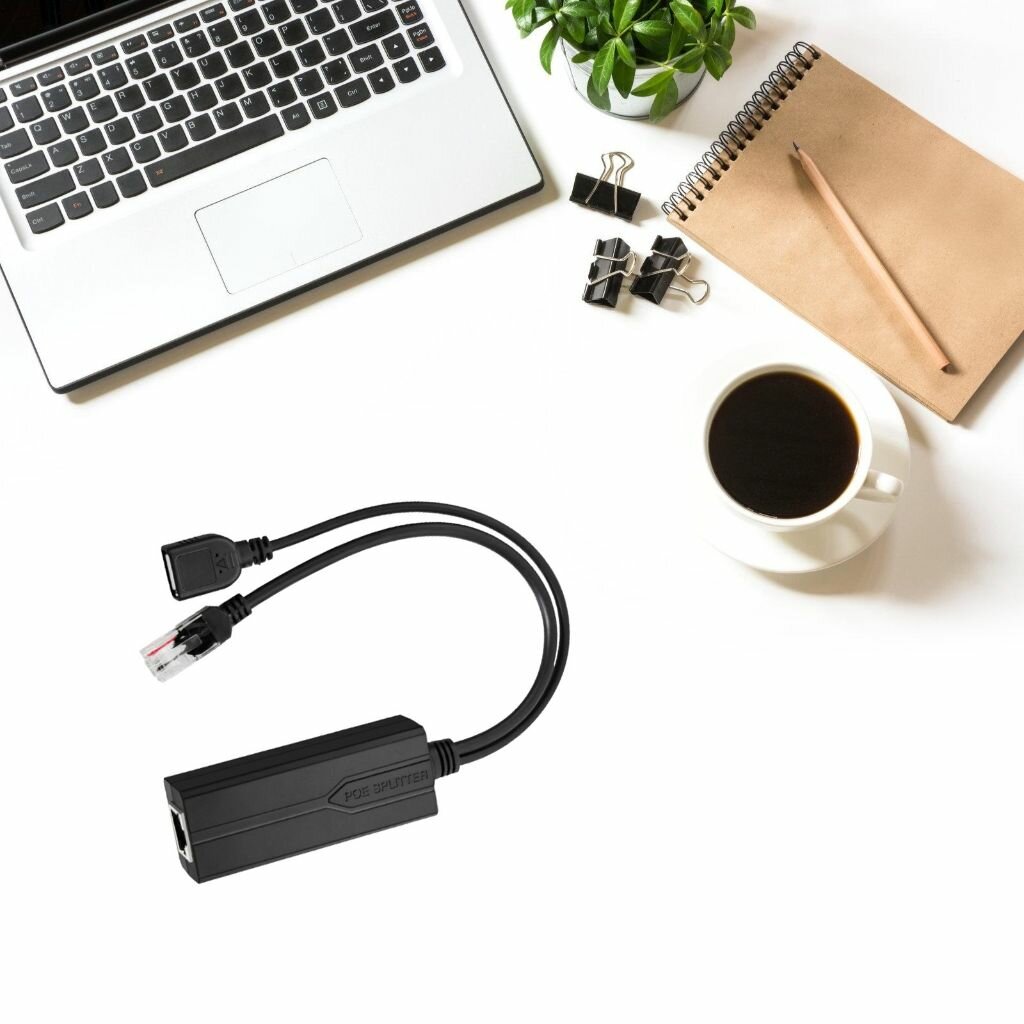 48V до 5V POE разветвитель USB — фото 1