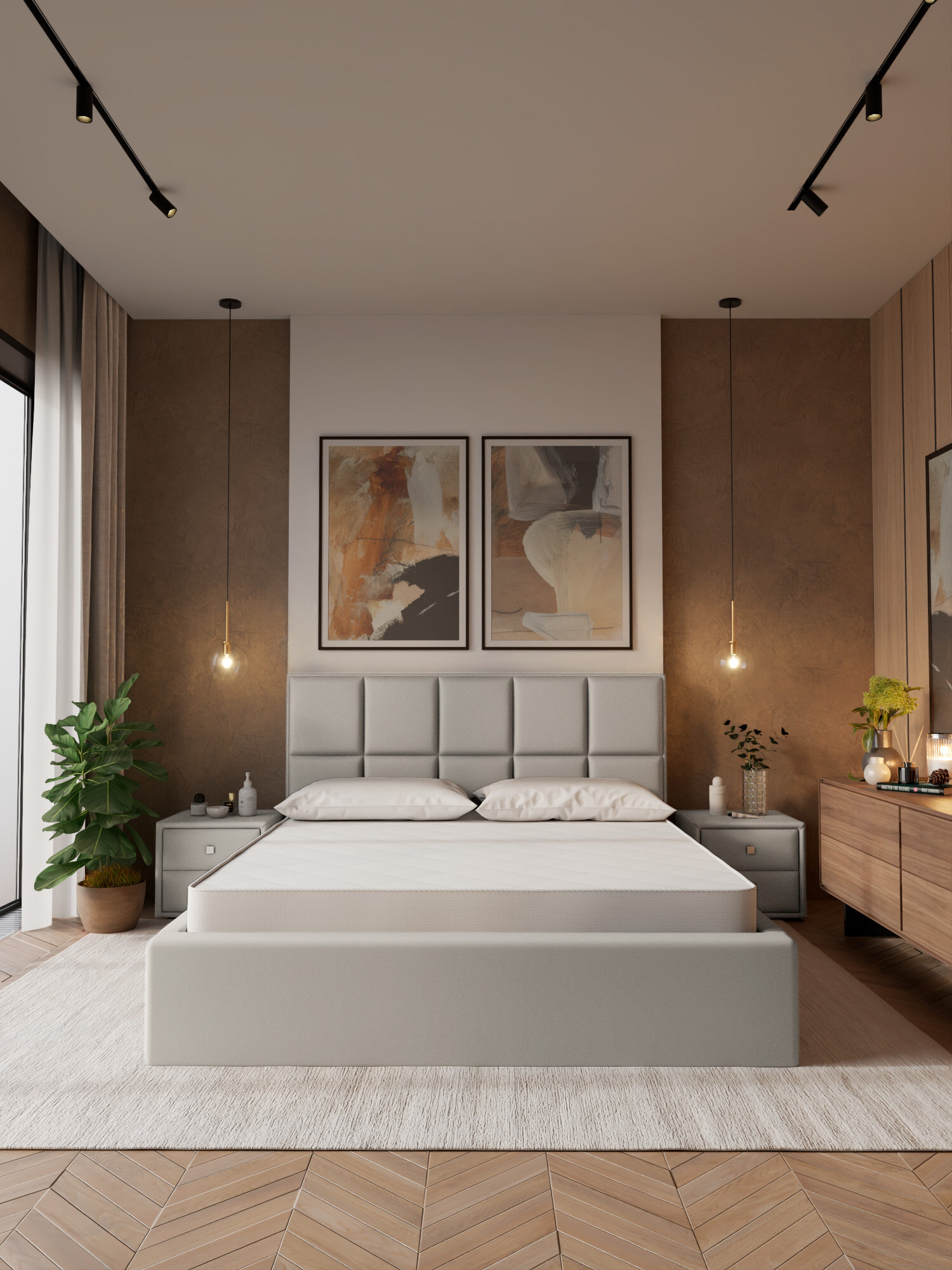 Кровать двуспальная 140х200 с подъемным механизмом, Флоренция с мягким изголовьем для дома и спальни, ортопедическое основание, ящик для белья