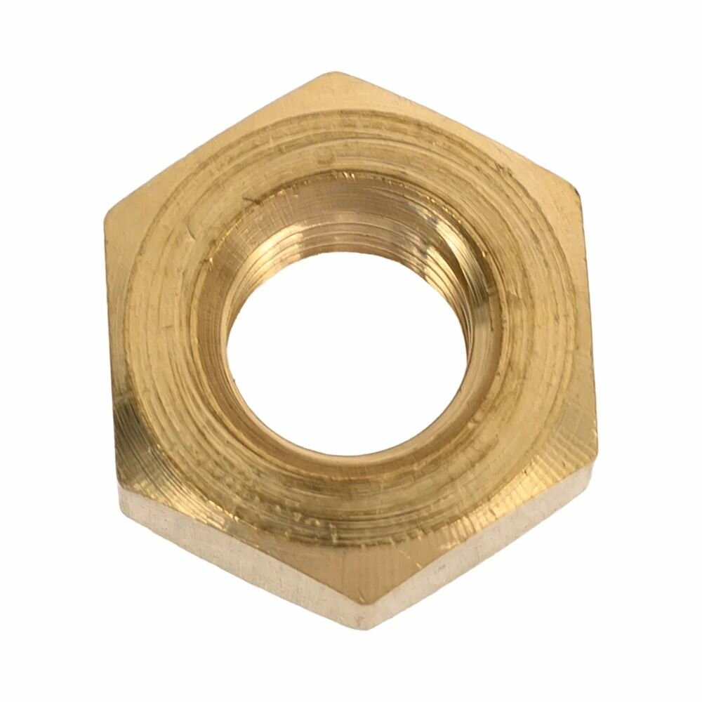 Шестигранная гайка DINFIX DIN 934, латунь, М10, 10 шт. 00-00001728