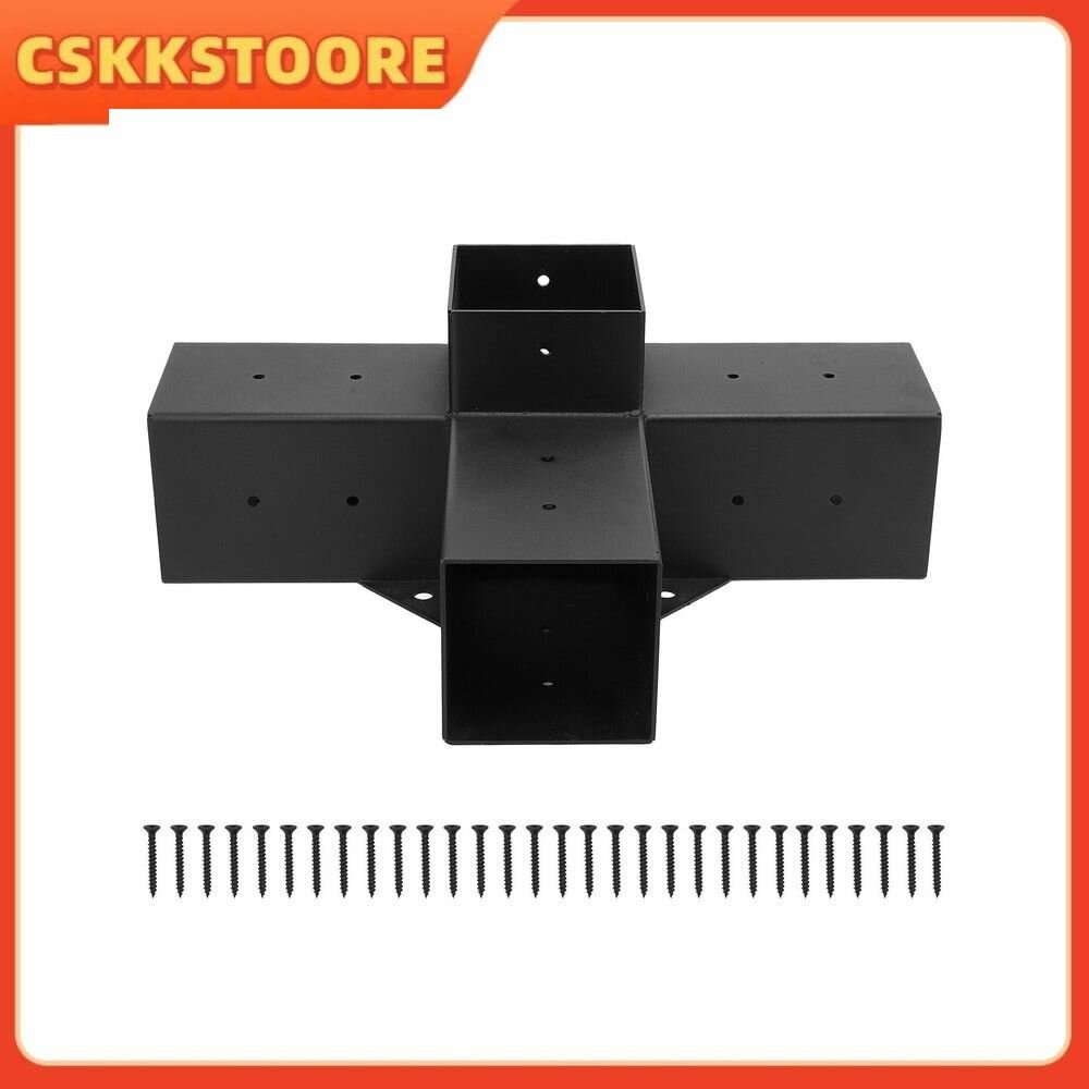 Кронштейн беседки оцинкованный 4-ходовой для перголы