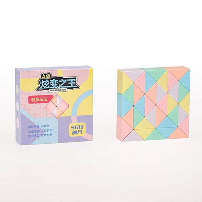 Diansheng Цветная глазурь Волшебная линейка 24 секция 36 секция 72 секция сменная Волшебная линейка шить детская