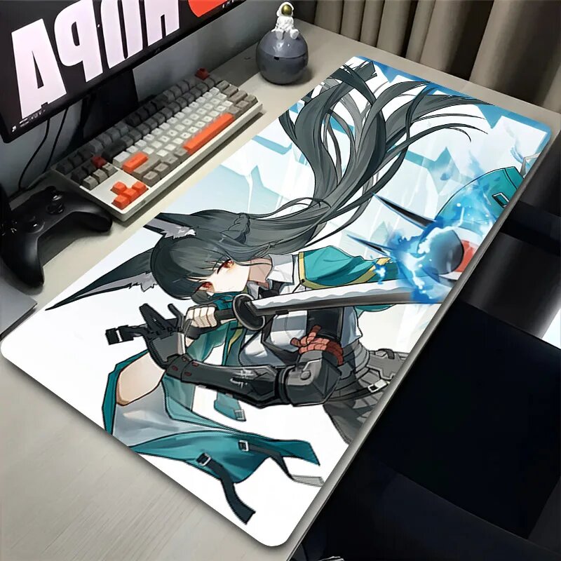 Резиновый коврик для мыши Zenless Zone Zero Hoshimi Miyabi 600x300x2mm, TK-0000023149