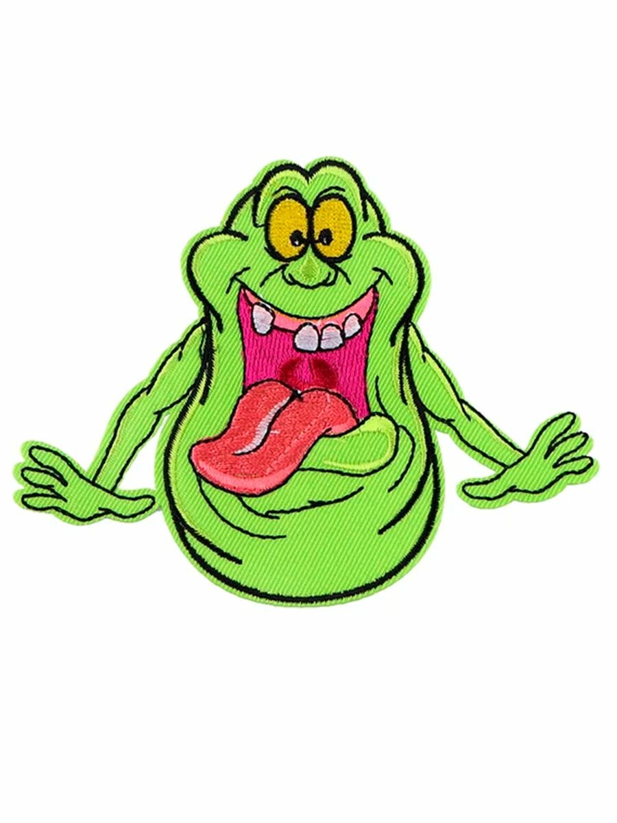 Нашивка - термоаппликация Привидение Слимер из фильма Охотники за привидениями