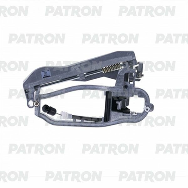Ручка двери металическая PATRON P20-0140L для BMW X5 E53 00-06 (серебр)