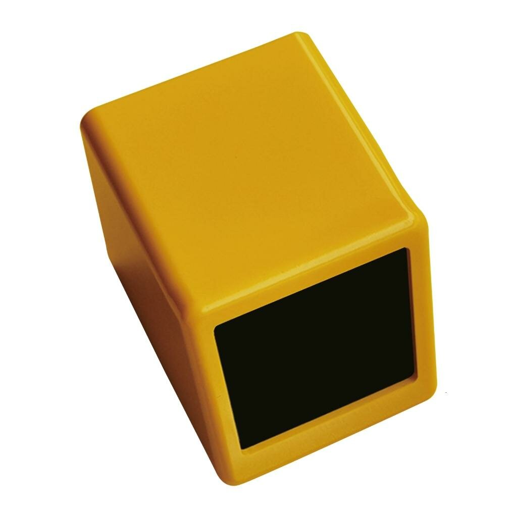 Цифровые часы с биткоинами, погодой и фото, Желтый