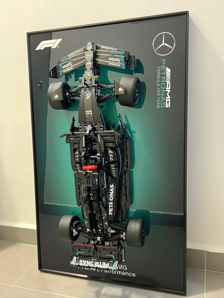 Конструктор Спортивный болид Мерседес F1 W14, Машина Формула 1 Technic, Подарок для мальчиков и взрослых, 1642 детали, 42147