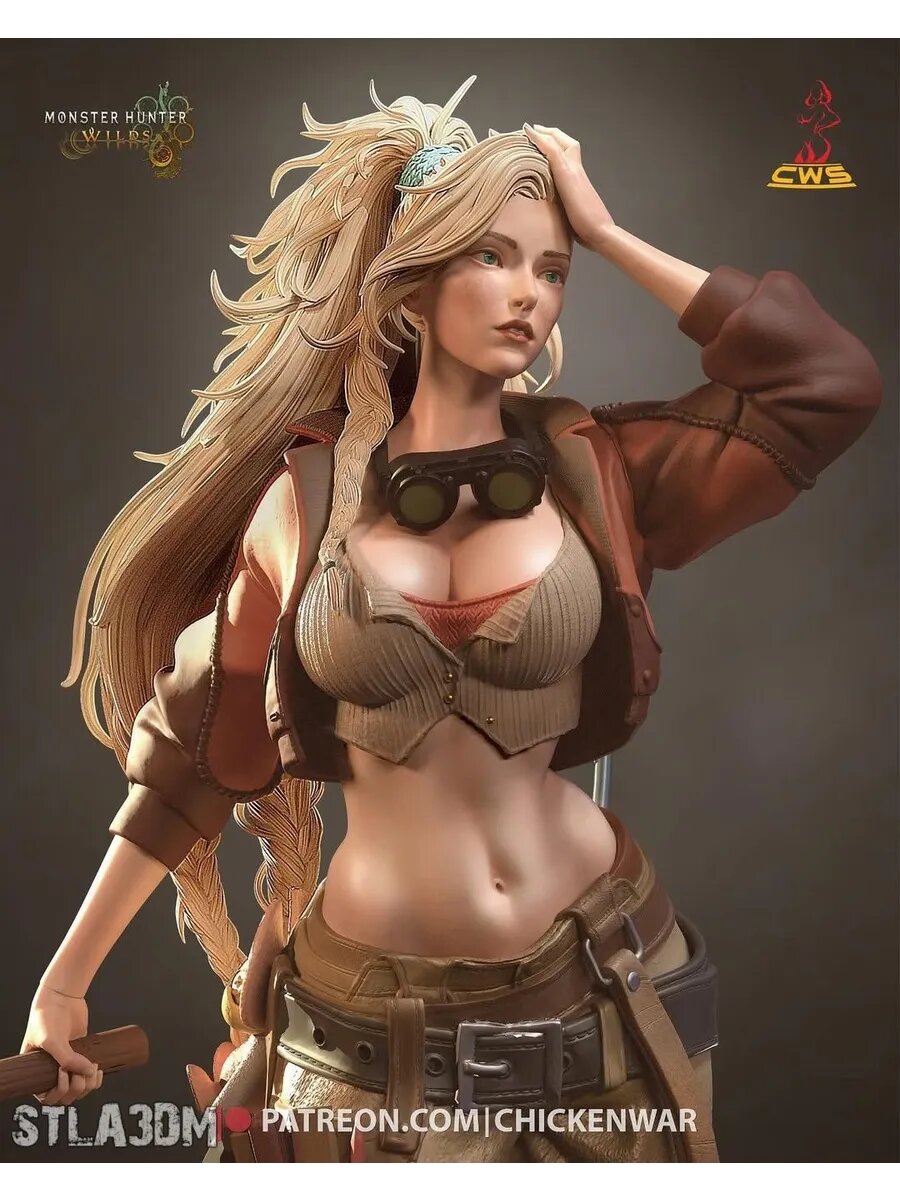Коллекционная фигурка Gemma под покраску 20 см
