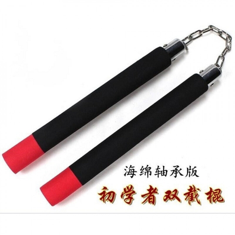 Двухсекционные деревянные нунчаки, цельнодеревянные нунчаки для тренировки и выступлений