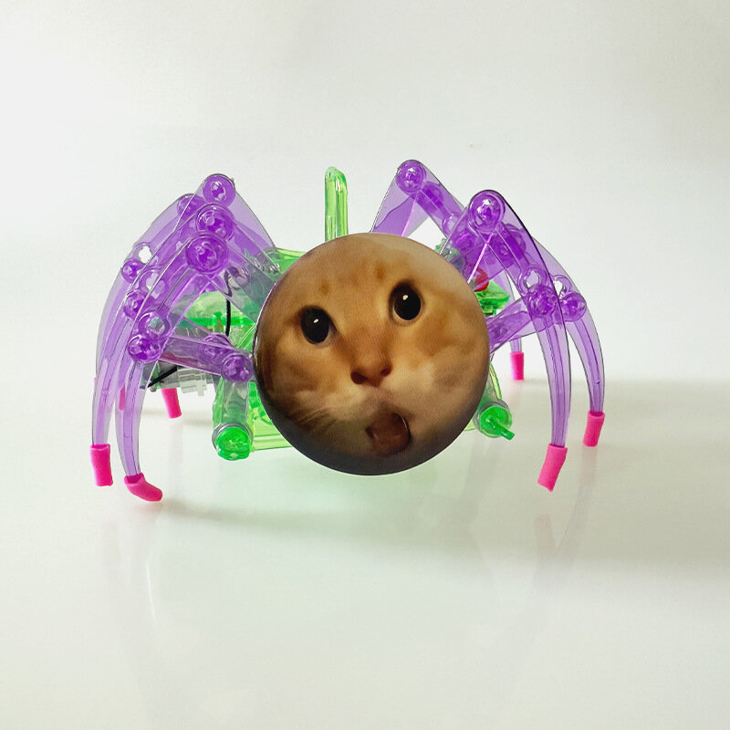 Забавный научный эксперимент, материал, пакет, робот-паук, технология «сделай сам», набор ручной работы, детская