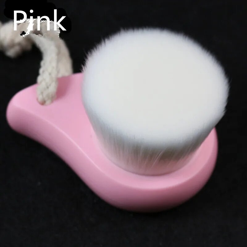 Щеточка для лица Pink White, мягкая