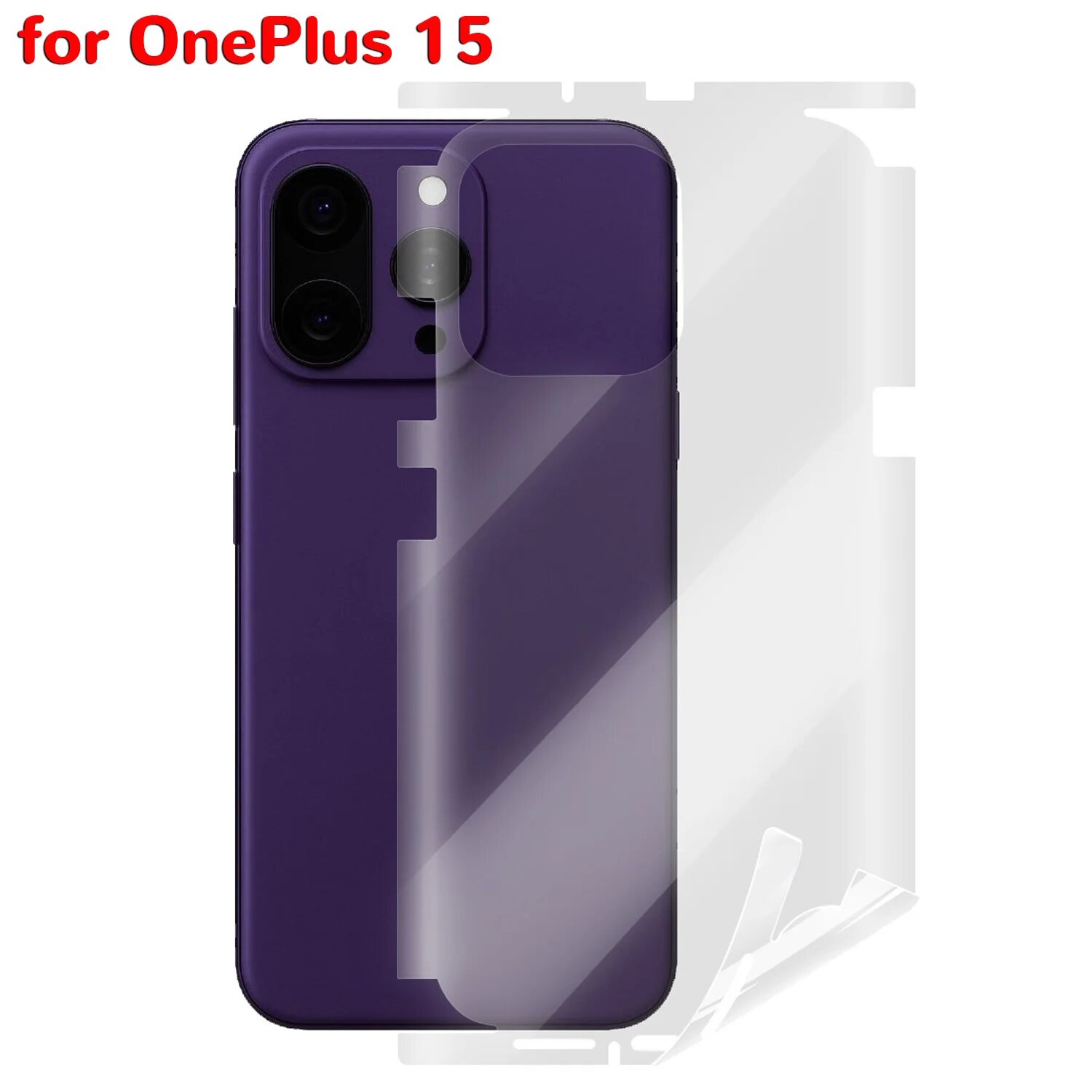 Защитная пленка для OnePlus 15, гидрогель, комплект 3 шт.